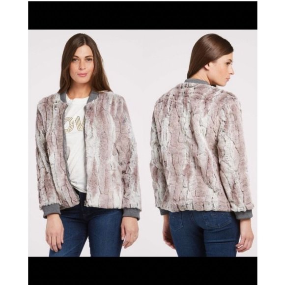 dylan | Jackets & Coats | Softest Dylan Bomber Jacket S Faux Fur Plush ...